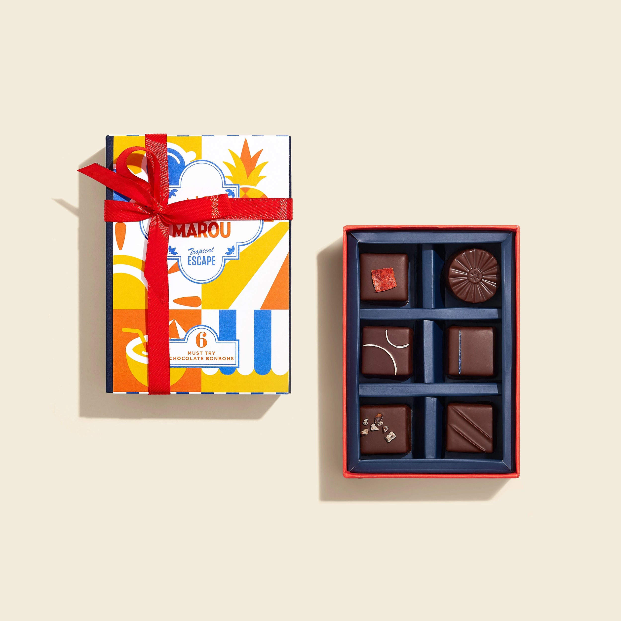Tropical Escape Bonbon Collection Box - 6 Pieces – Maison Marou