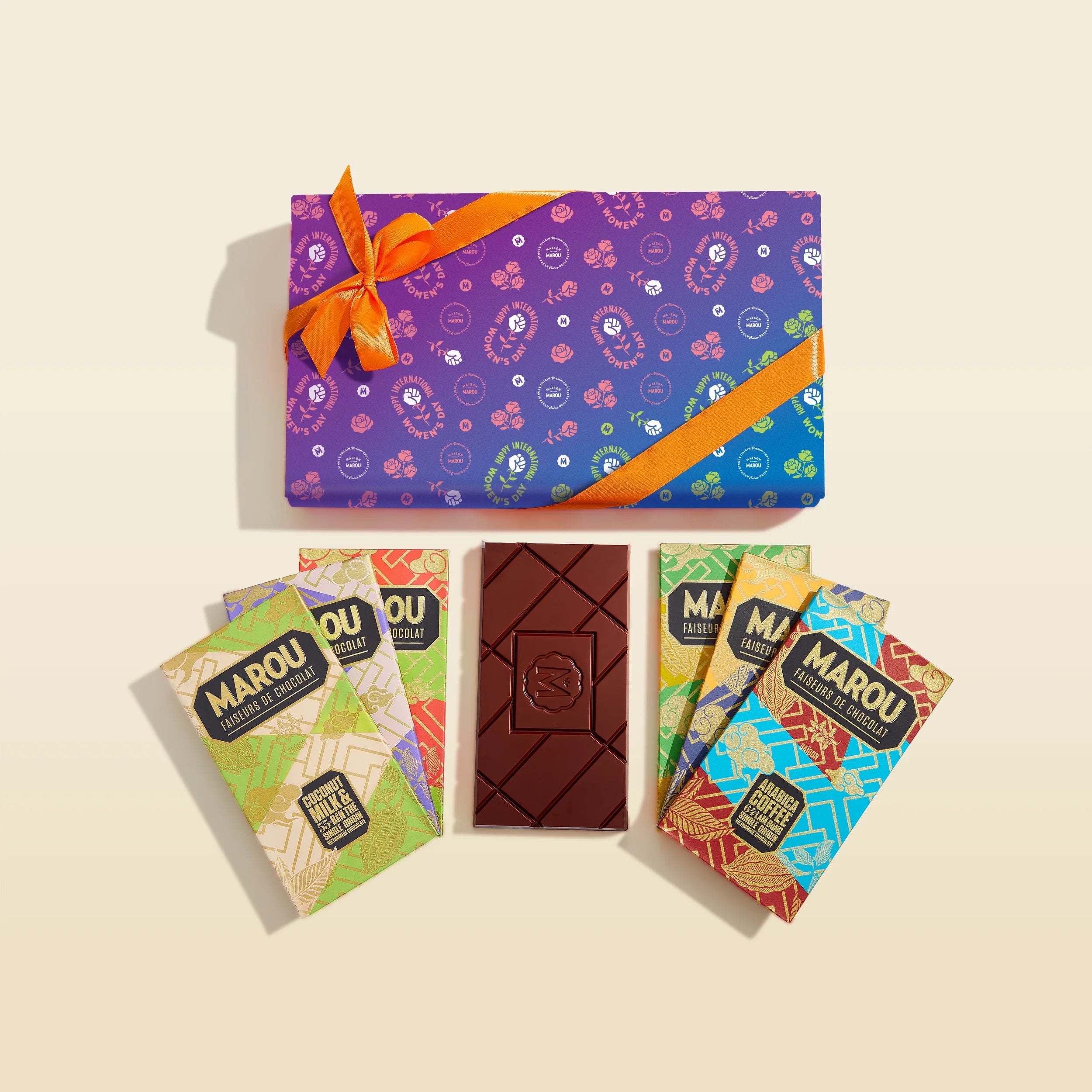 6 Flavors Of Vietnam Chocolate Bars Gift Box - Women's Day Edition ...