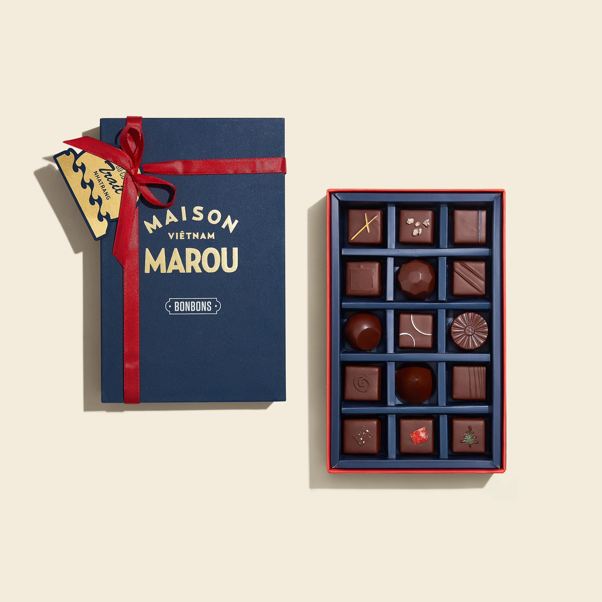 Chocolate Trail Bonbon Collection Box - 15 Pieces – Maison Marou