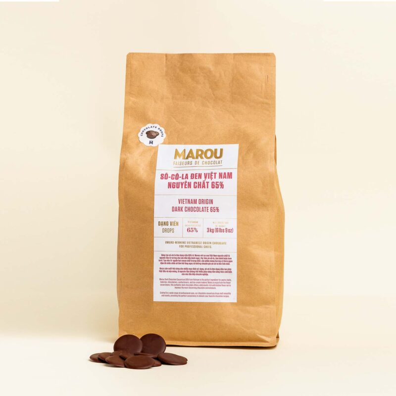 Marou Dark Chocolate 65% Drops - 3Kg – Maison Marou